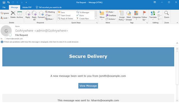 Secure Mail | GoAnywhere MFT